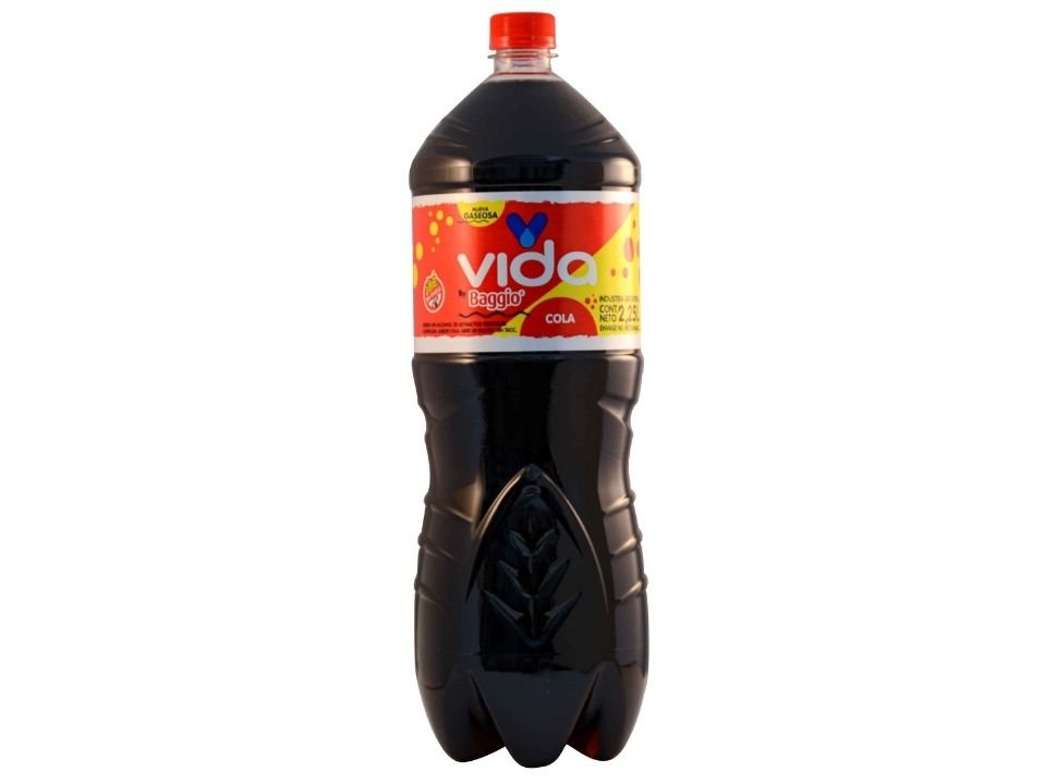 Gaseosa BAGGIO VIDA 2250CC cola (x6)